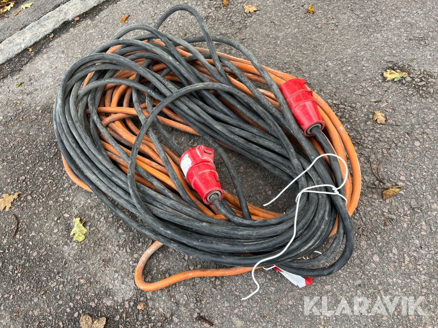 Elkabel 16A 50 m, Västerås, Klaravik auktioner