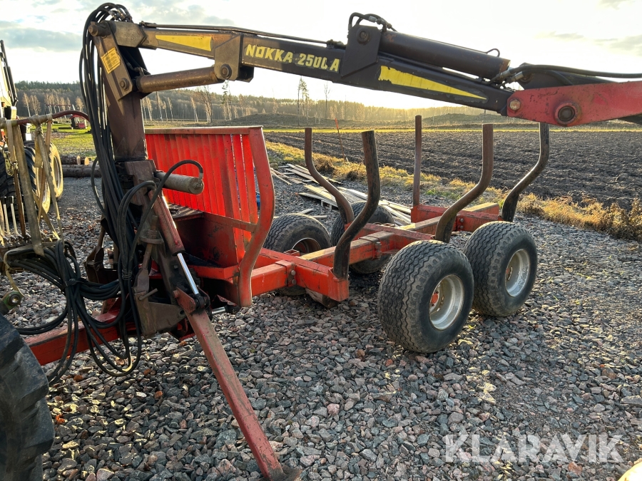 Skogsvagn K.T.S Maskin 9.5T, Hallsberg, Klaravik auktioner