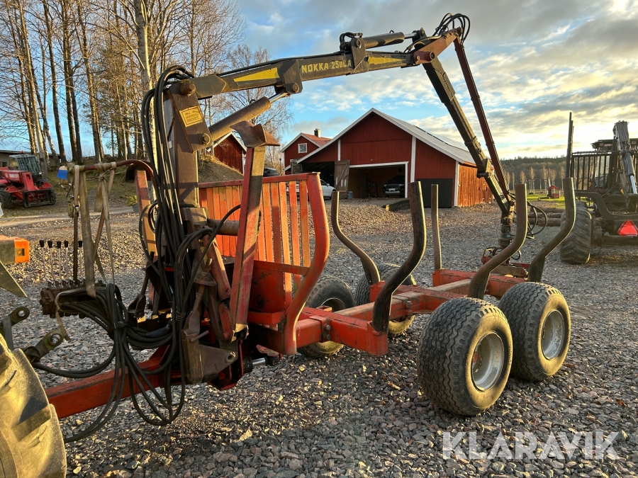 Skogsvagn K.T.S Maskin 9.5T, Hallsberg, Klaravik auktioner