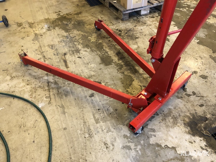 Klaravik Auktioner | Verkstadskran /Motorlyft 1 ton