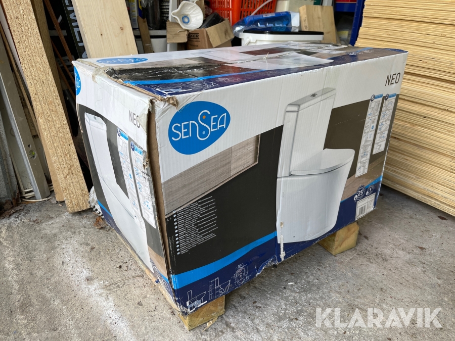 Toalettstol SenSea Neo, Göteborg, Klaravik auktioner