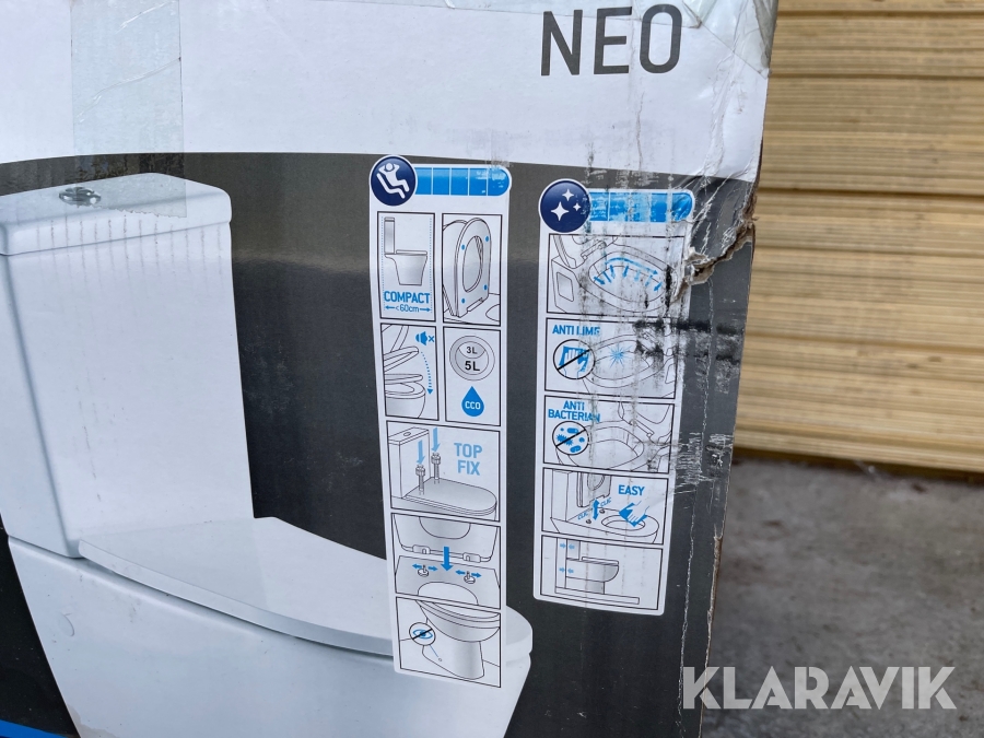 Toalettstol SenSea Neo, Göteborg, Klaravik auktioner