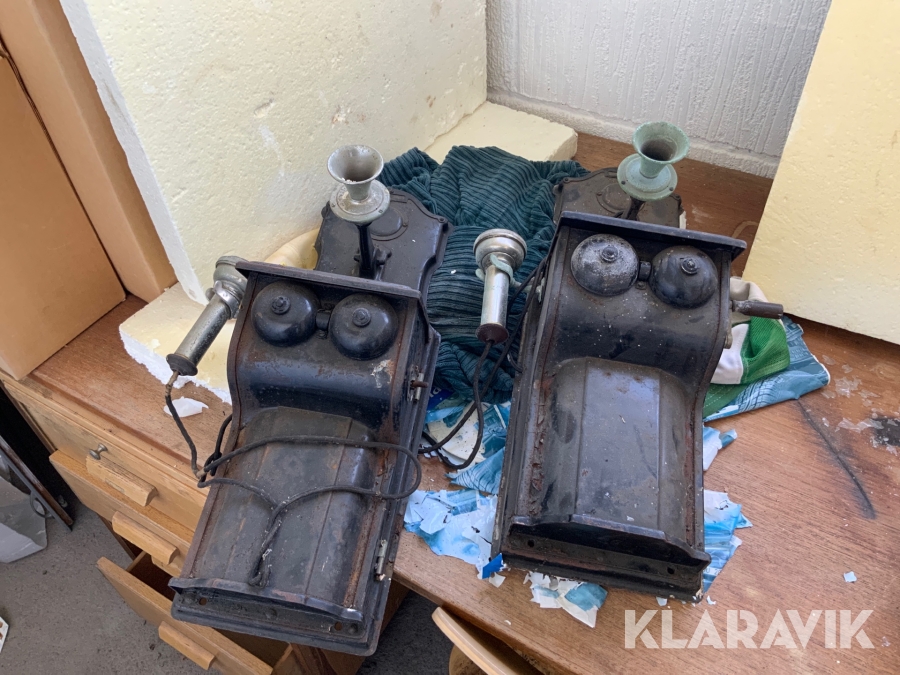 Vevtelefon, Nybro, Klaravik auktioner
