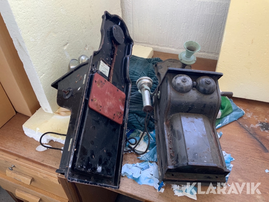 Vevtelefon, Nybro, Klaravik auktioner