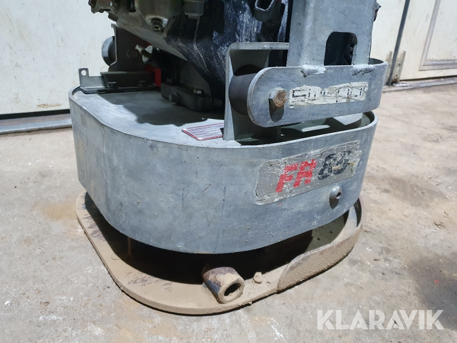 Markvibrator Rundplatta Swepac FR 85, Karlstad,
