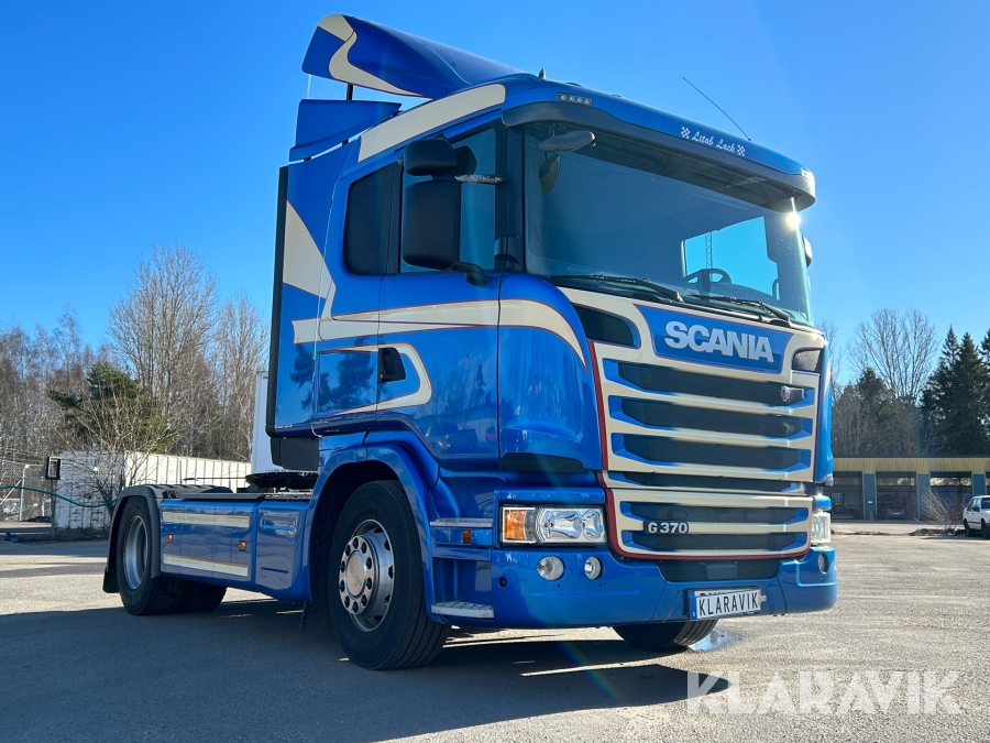 Dragbil Scania G370, Vänersborg, Klaravik auktioner
