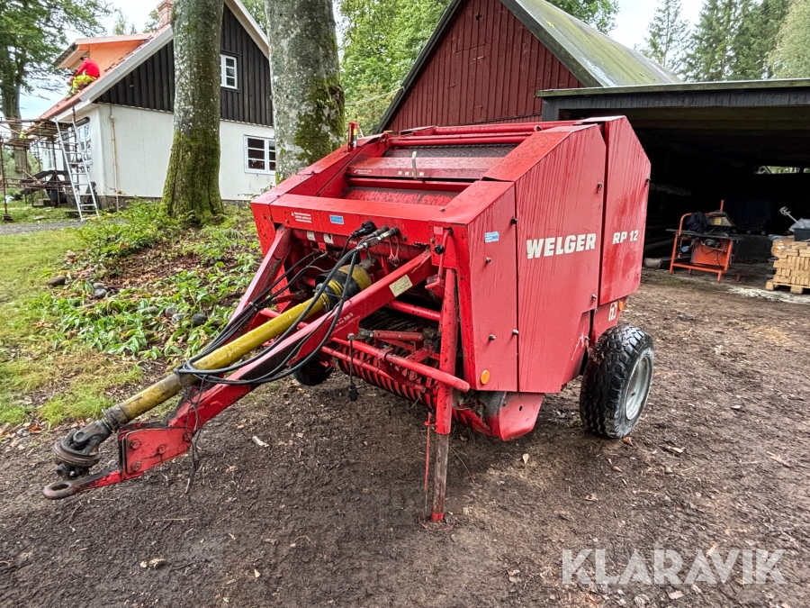 Balpress Welger RP 12, Örkelljunga, Klaravik auktioner