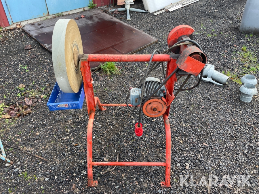 Eldriven slipsten, Ronneby, Klaravik auktioner