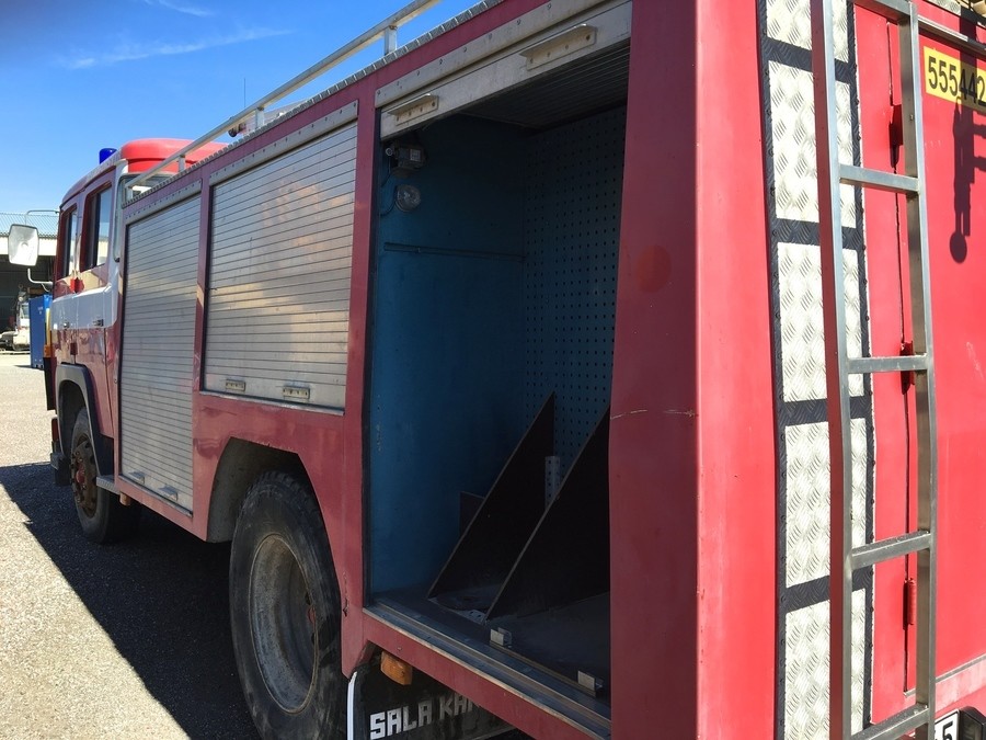 Brandbil Tankbil Scania LB 81 S