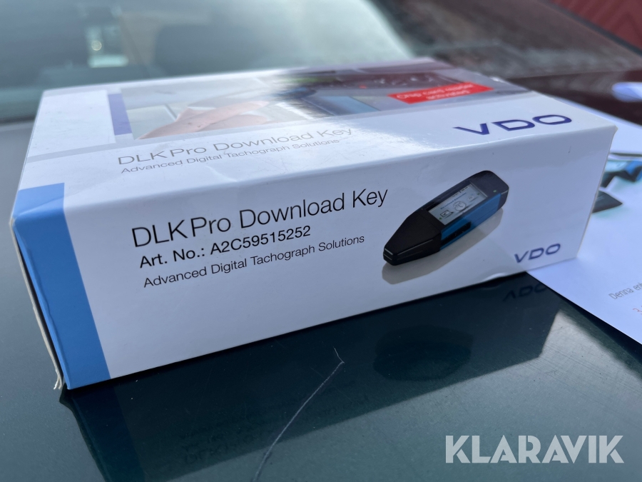 Kortläsare och kopieringsnyckel VDO DLK Pro, Nacka, Klaravik