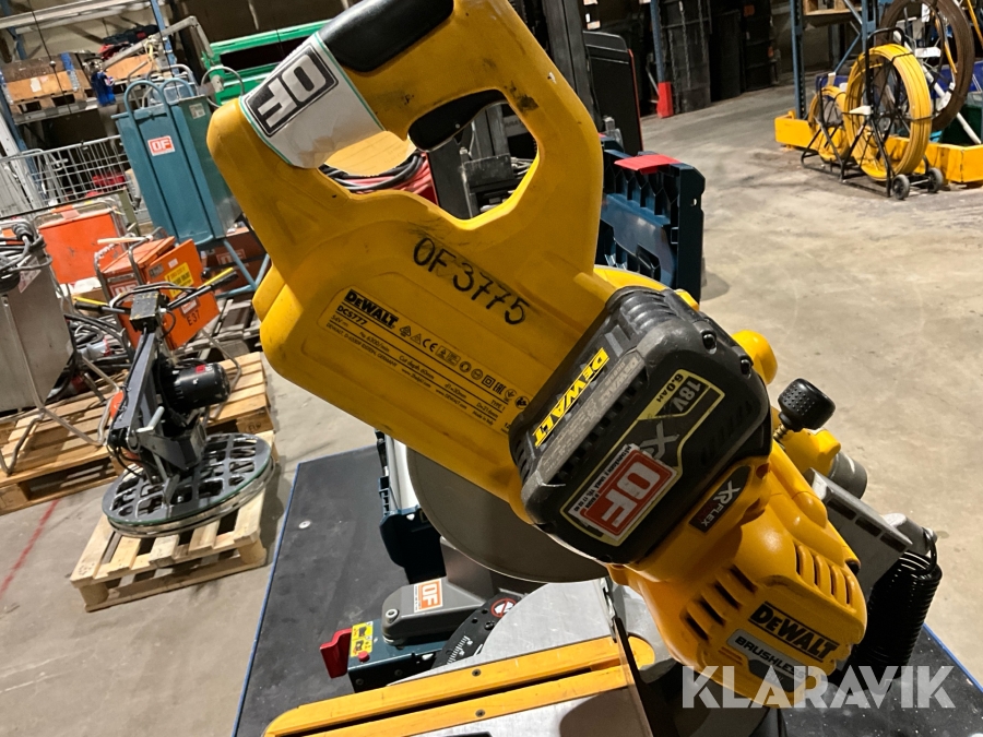 Kap och gersåg Dewalt DCS777, Umeå, Klaravik auktioner