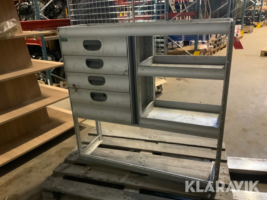 Verktygsinredning för skåpbil Modul system, Skövde, Klaravik