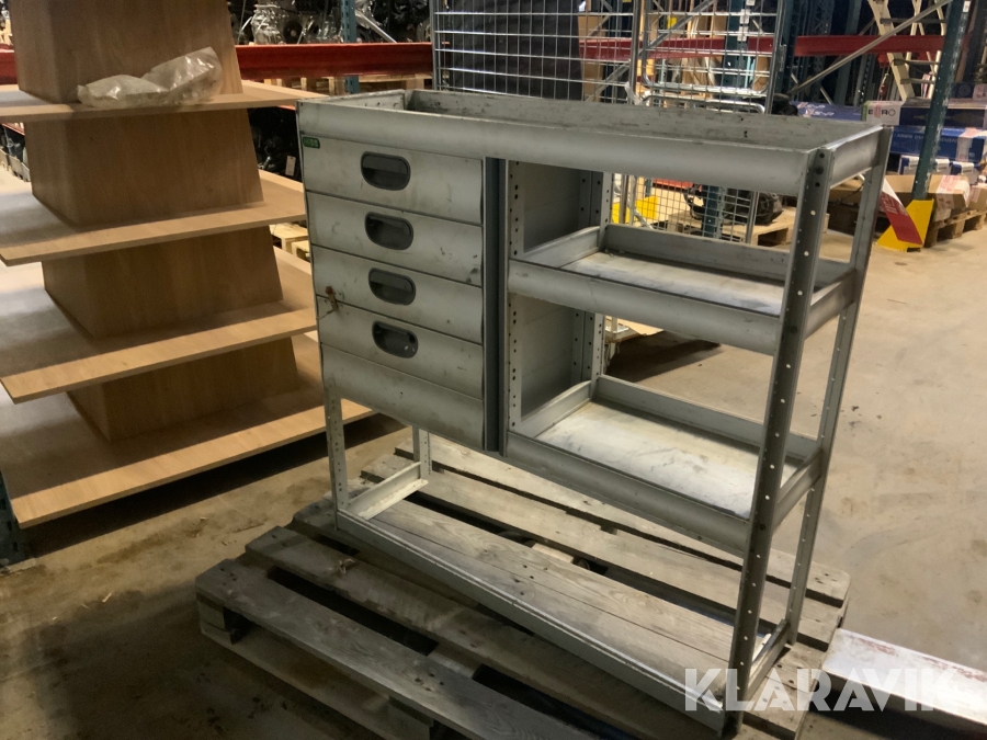 Verktygsinredning för skåpbil Modul system, Skövde, Klaravik