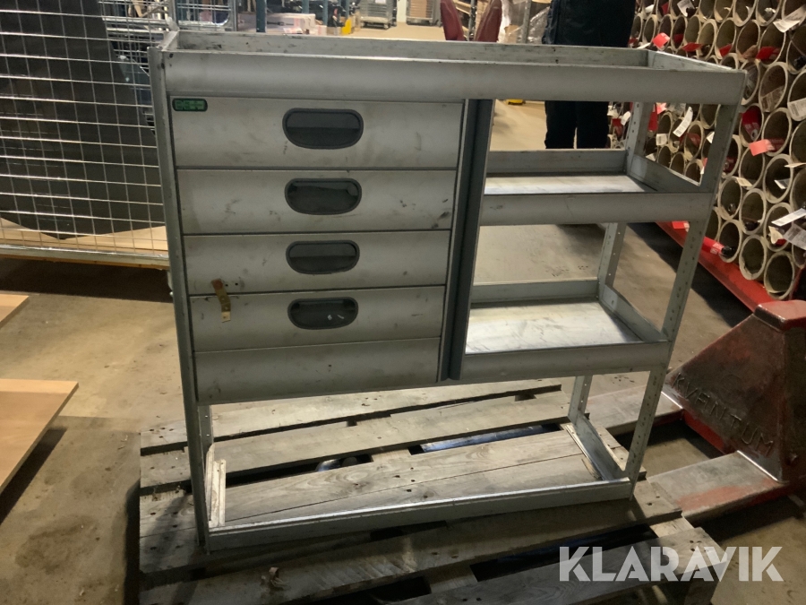 Verktygsinredning för skåpbil Modul system, Skövde, Klaravik