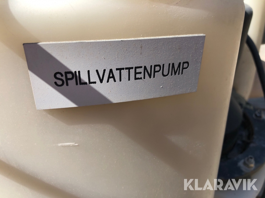 Klaravik Auktioner | Spillvattenpump Sanimat 1001/2