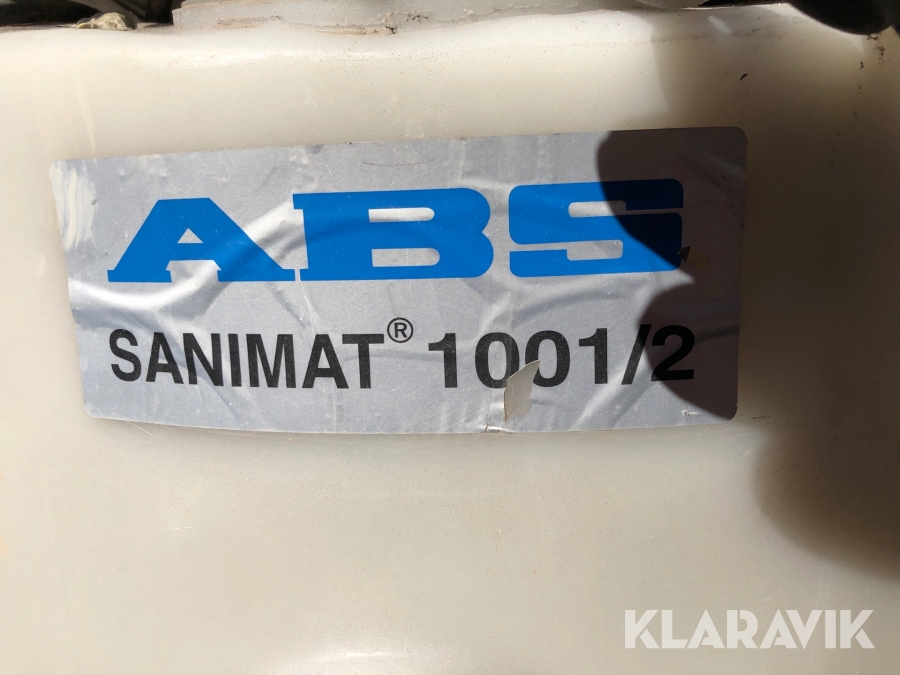 Klaravik Auktioner | Spillvattenpump Sanimat 1001/2