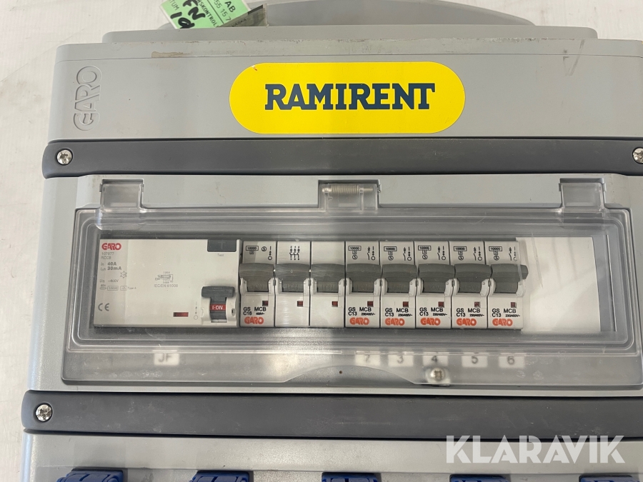 Laddningscentral 32A Garo UGBN 432-6, Svalöv,