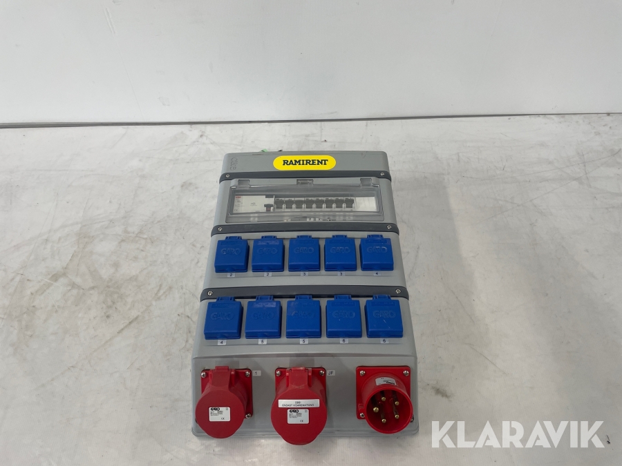 Laddningscentral 32A Garo UGBN 432-6, Svalöv,