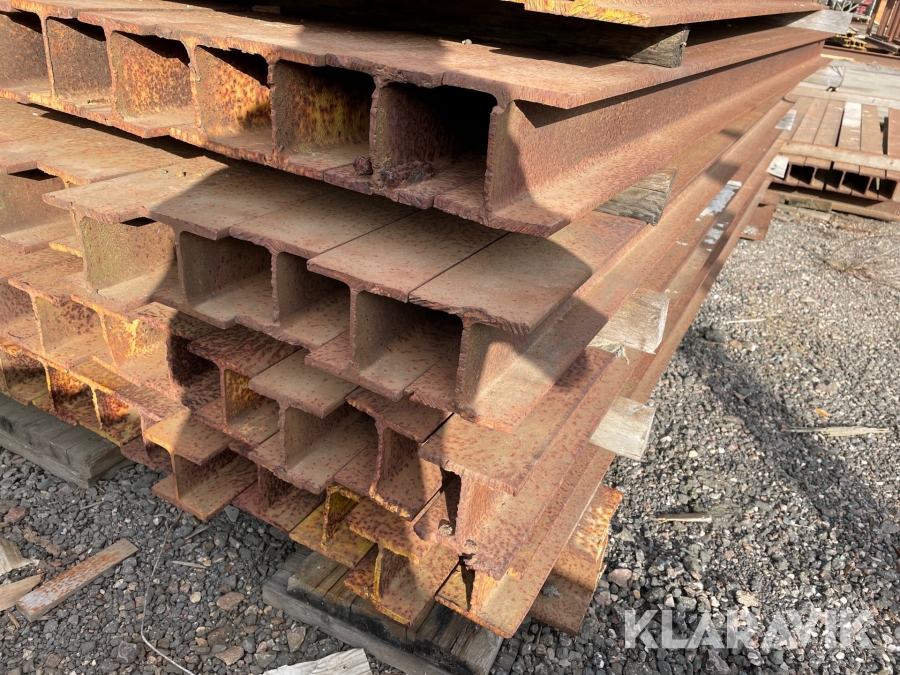 Stålbalkar HE120B 20 st