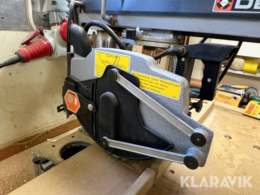 Radialsåg Dewalt DW 1253, Svalöv, Klaravik auktioner