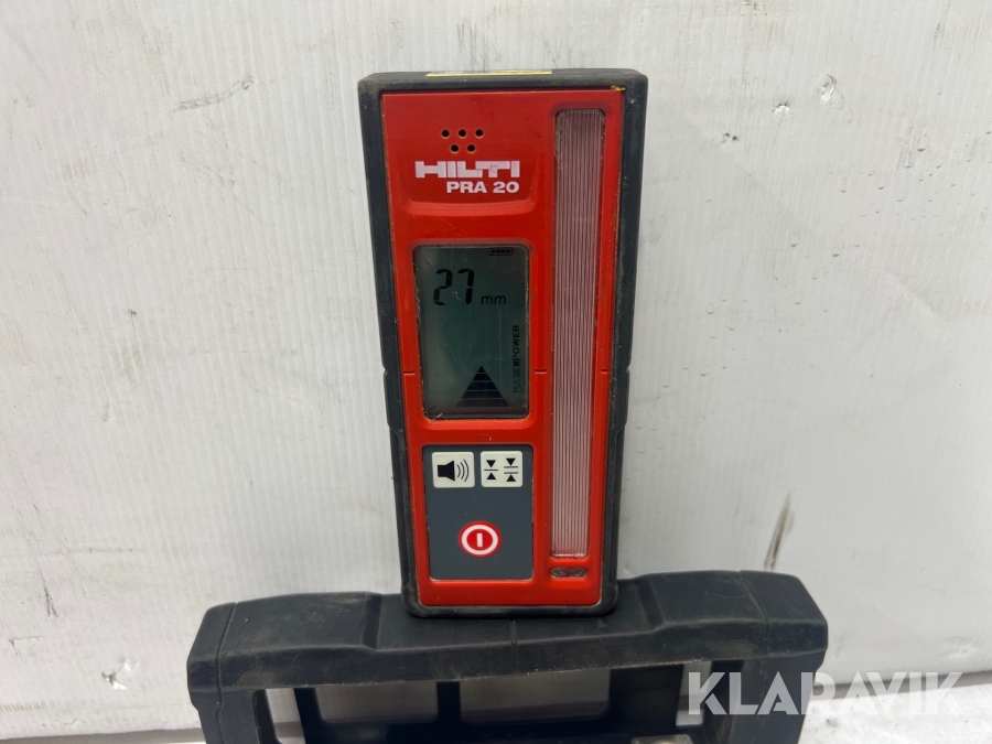 Plan & vertikallaser & lasermottagare Hilti PR 30-HVS & PRA