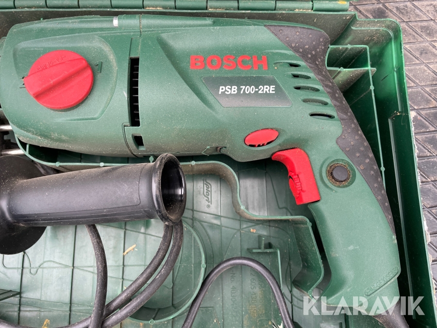 Borrmaskin Bosch PSB700-2RE, Ronneby, Klaravik auktioner