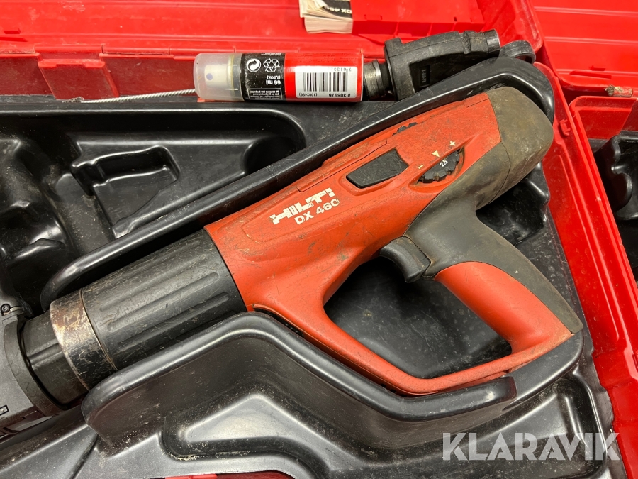 Bultpistol 2 st Hilti DX 460, Huddinge, Klaravik auktioner