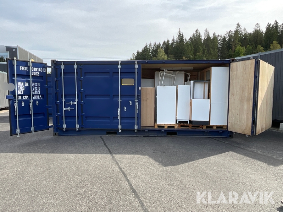 Förrådscontainer, Borås, Klaravik auktioner