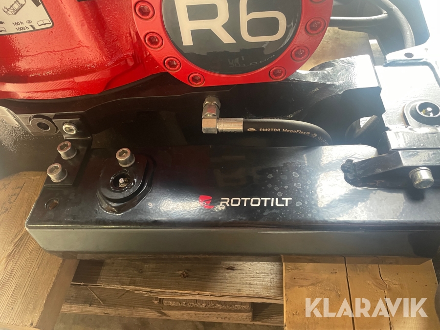 Tiltrotator Rototilt R6, Falun, Klaravik auktioner