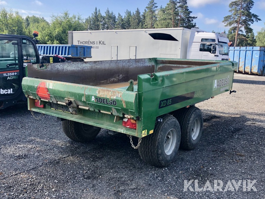 Dumpervagn Randex XD 85