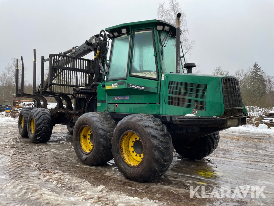 Skotare Timberjack 1410, Karlskrona, Klaravik auktioner