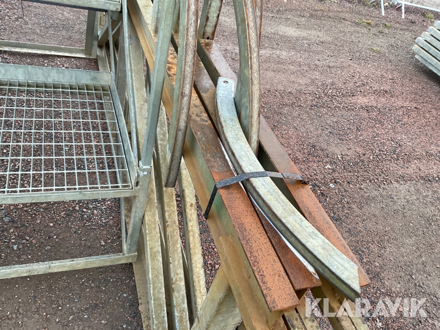 Delar till Armeringsupplag Bendof Weelu 4-fack provac galv,