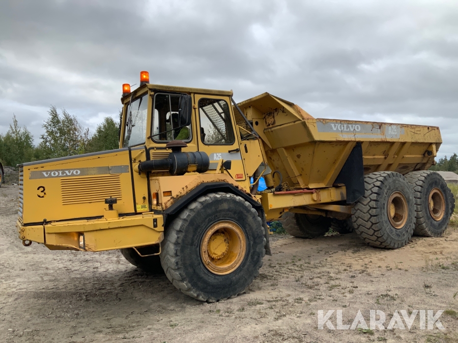 Dumper Volvo BM A25 5350, Katrineholm, Klaravik auktioner