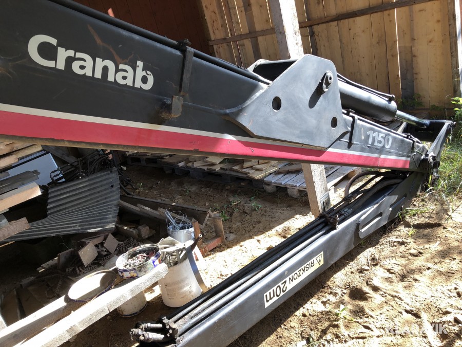 Klaravik Auktioner | Kran Cranab 1150