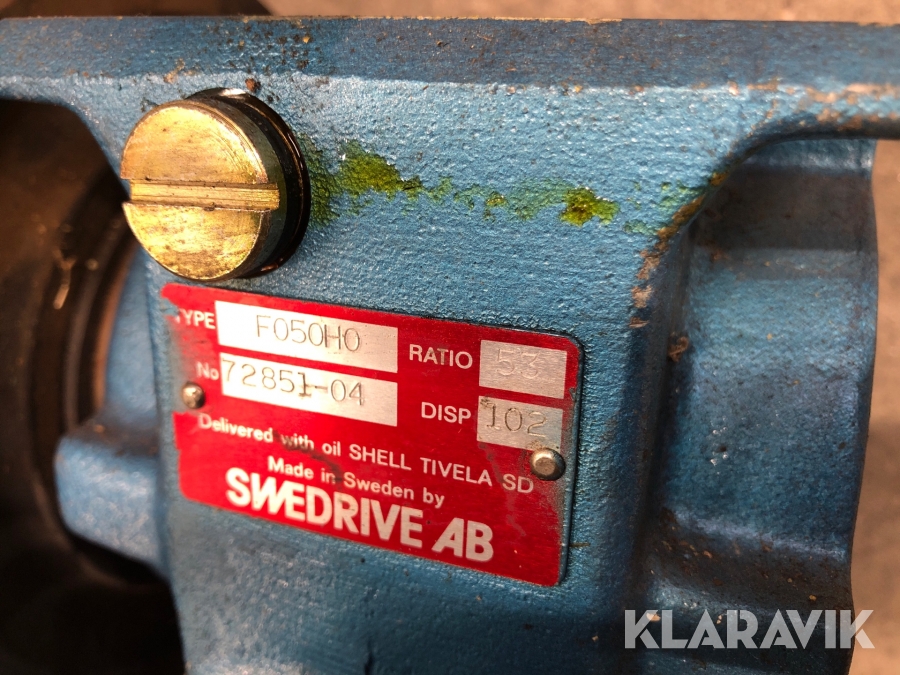 Klaravik Auktioner | Elmotor Swedrive F05CHO