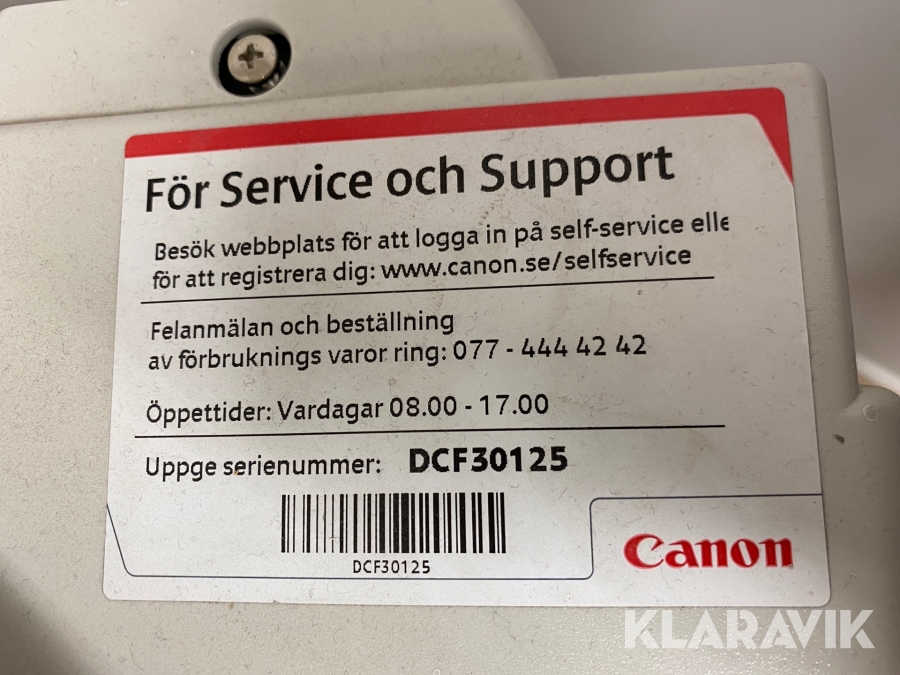 Klaravik Auktioner | Skrivare/kopiator Canon IRC2380i