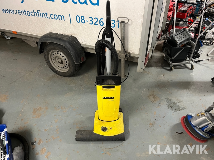 Borstvalsdammsugare Kärcher CV48/2, Järfälla, Klaravik aukti