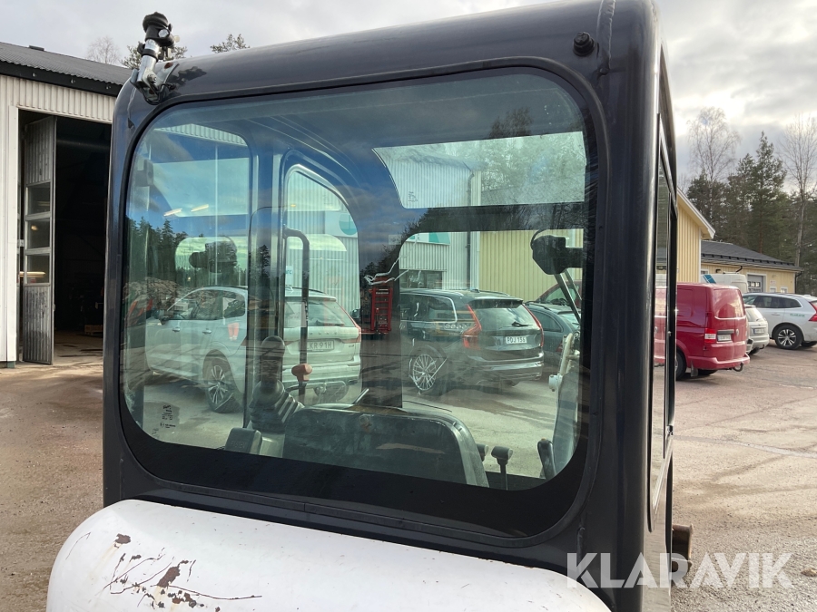 Grävmaskin Bobcat E16, Säffle, Klaravik auktioner