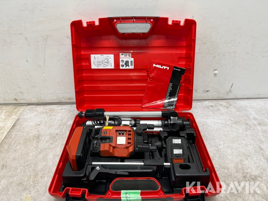 Punkt & linjelaser Hilti PM 40-MG, Svalöv, Klaravik auktione