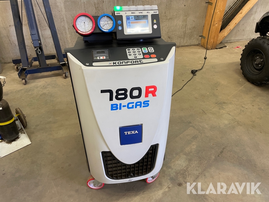 AC maskin Texa 780R Bi gas, Ludvika, Klaravik auktioner