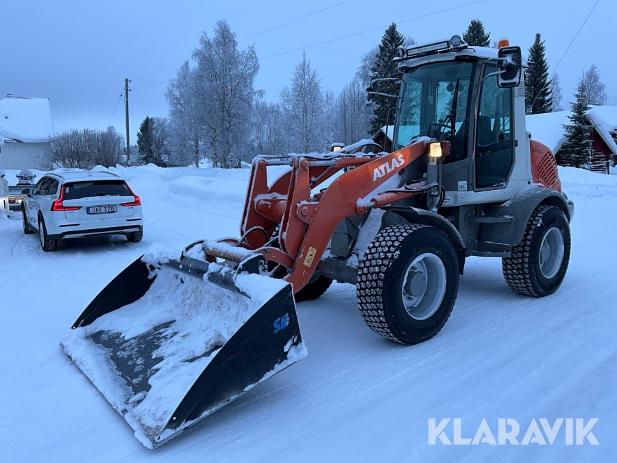 Hjullastare Atlas 85, Pajala, Klaravik auktioner