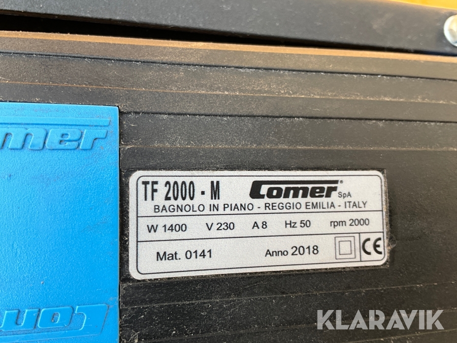 Ensilagekniv Comer TF 2000M, Mark, Klaravik auktioner