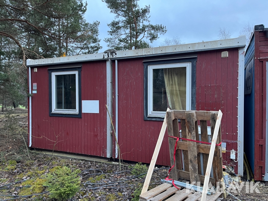 Byggbodar Bolin Plast Ev2, Haninge, Klaravik auktioner