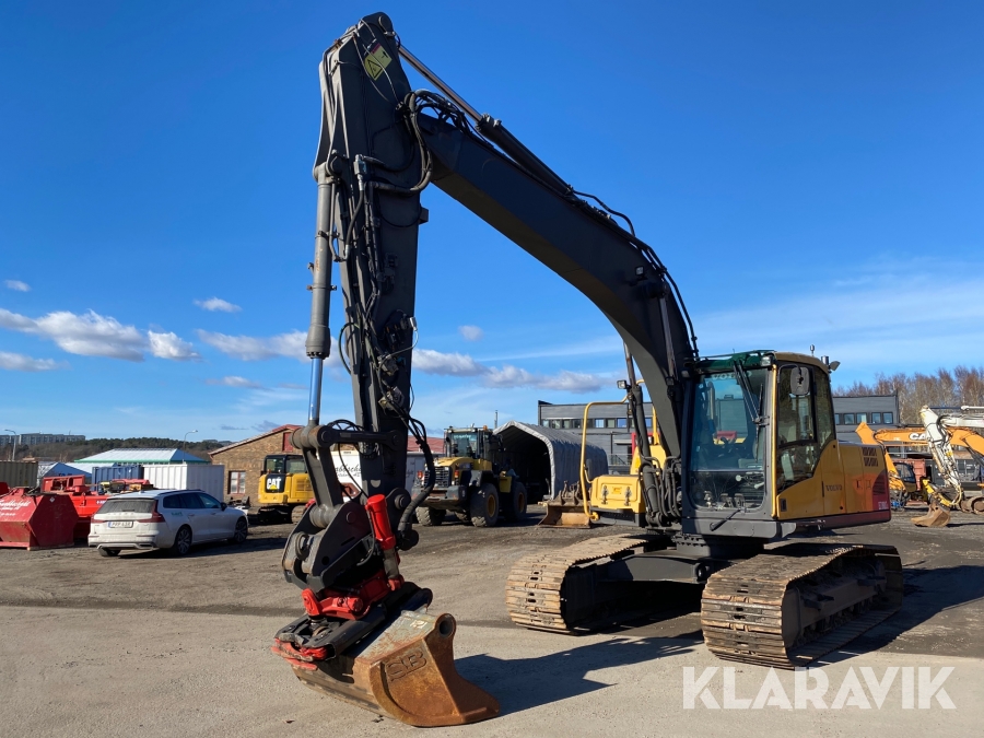Bandgrävare Volvo EC180 CL, Göteborg, Klaravik auktioner