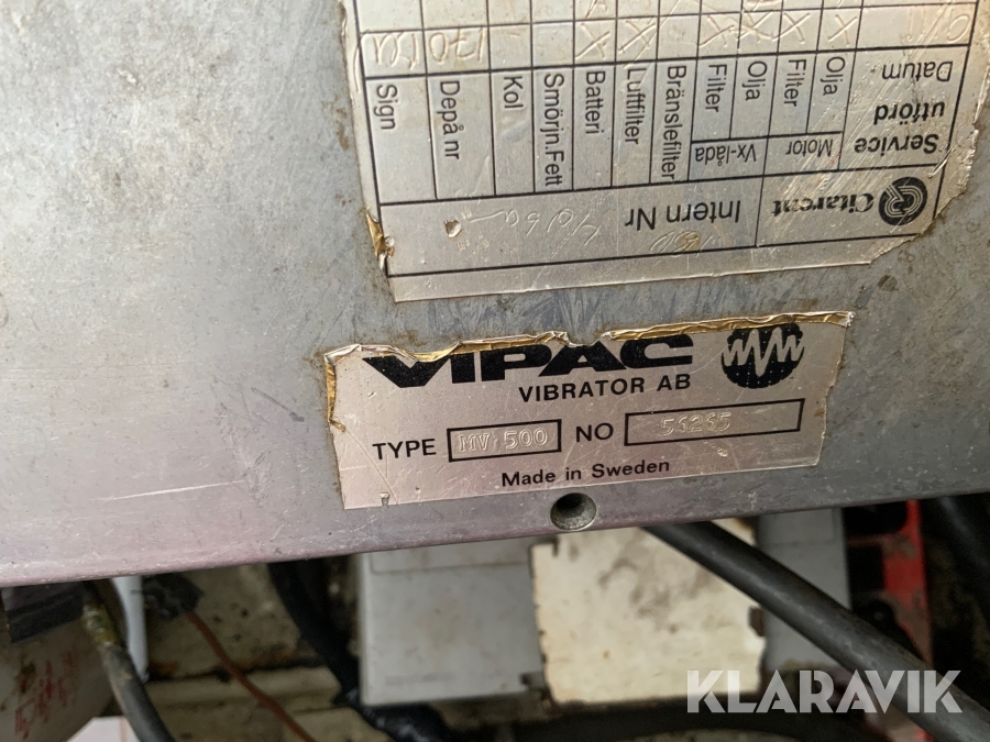 Markvibrator Tremix MV500, Hällefors, Klaravik auktioner