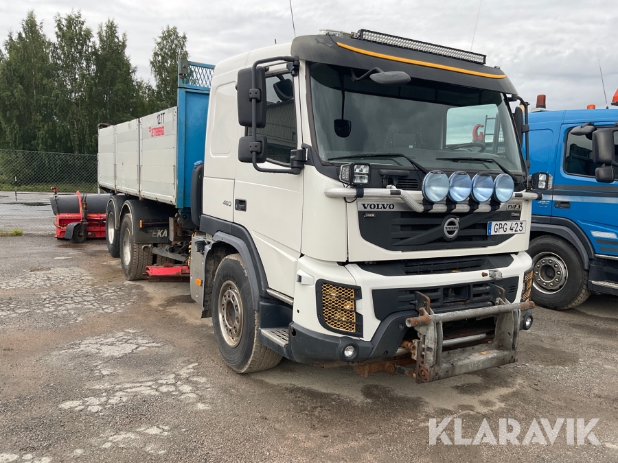 Lastbil Volvo FMX 6X2, Boden, Klaravik auktioner