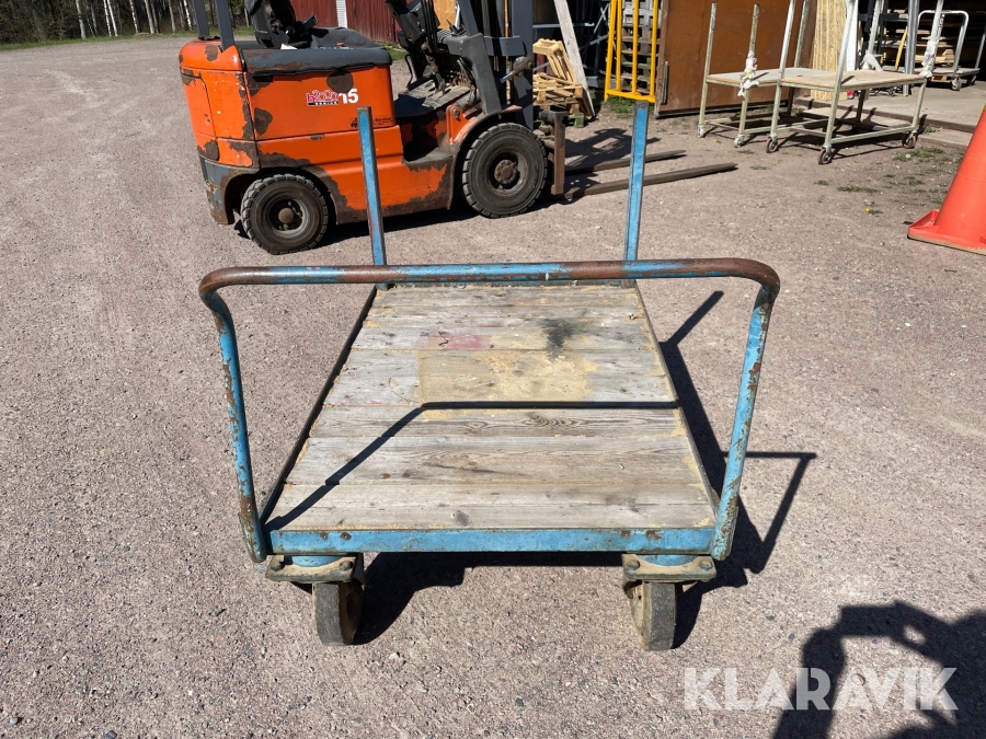 Materialvagn, Kalmar, Klaravik auktioner