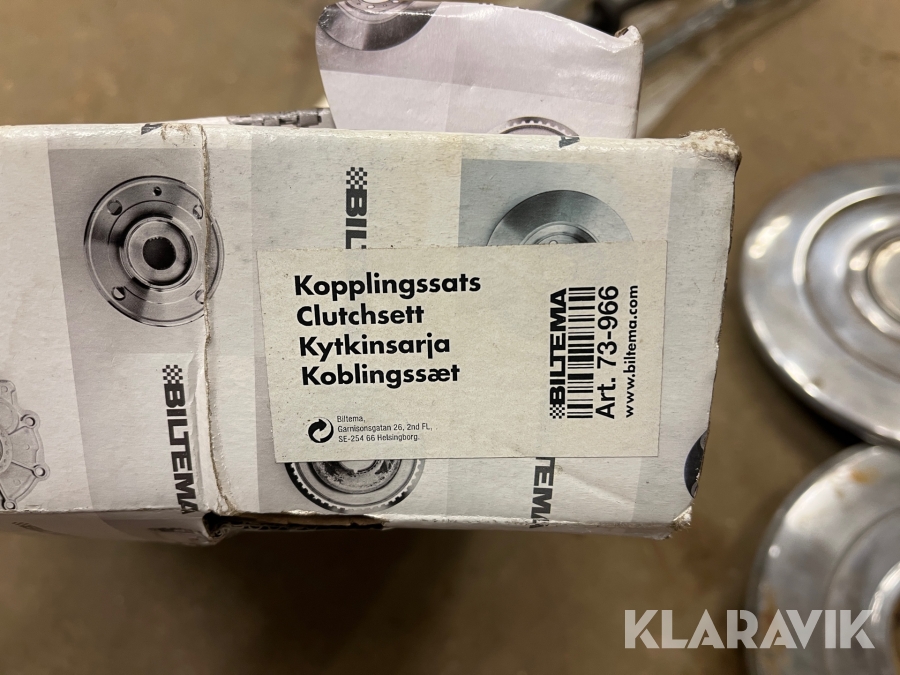 Kopplingssats och diverse reservdelar till Volvo, Örkelljung