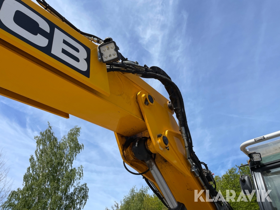 Grävmaskin JCB HD110WT 4F, Karlskrona, Klaravik auktioner