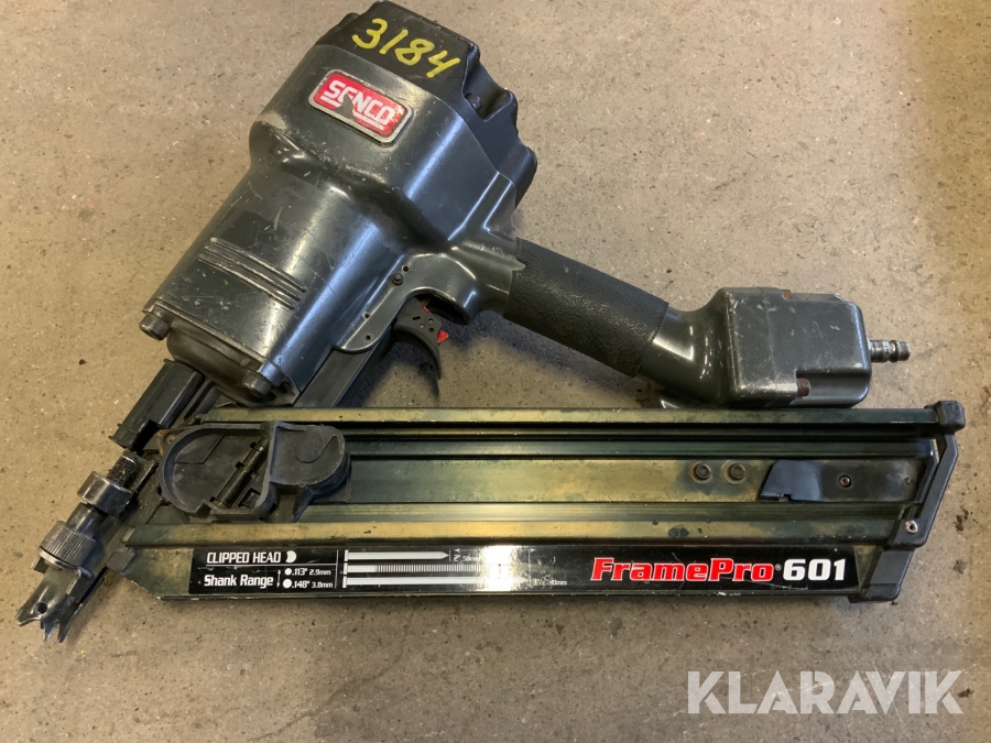 Spikpistol Senco Framepro 601, Vårgårda, Klaravik auktione